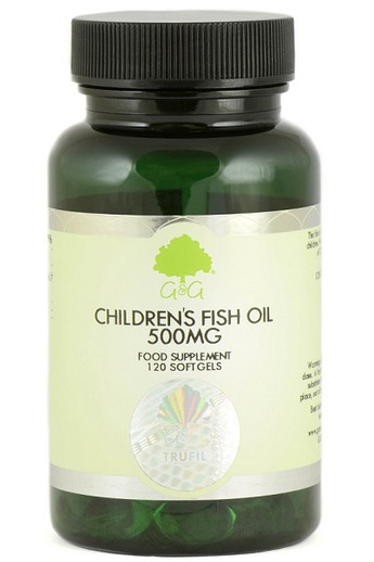 G&G Omega 3 halolaj gyerekeknek (Childrens' Fish Oil) 500mg 120 ...
