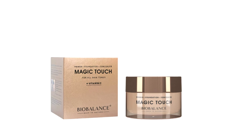 BioBalance Magic Touch 3in1 primer - alapozó - korrektor C-vitaminnal 30ml